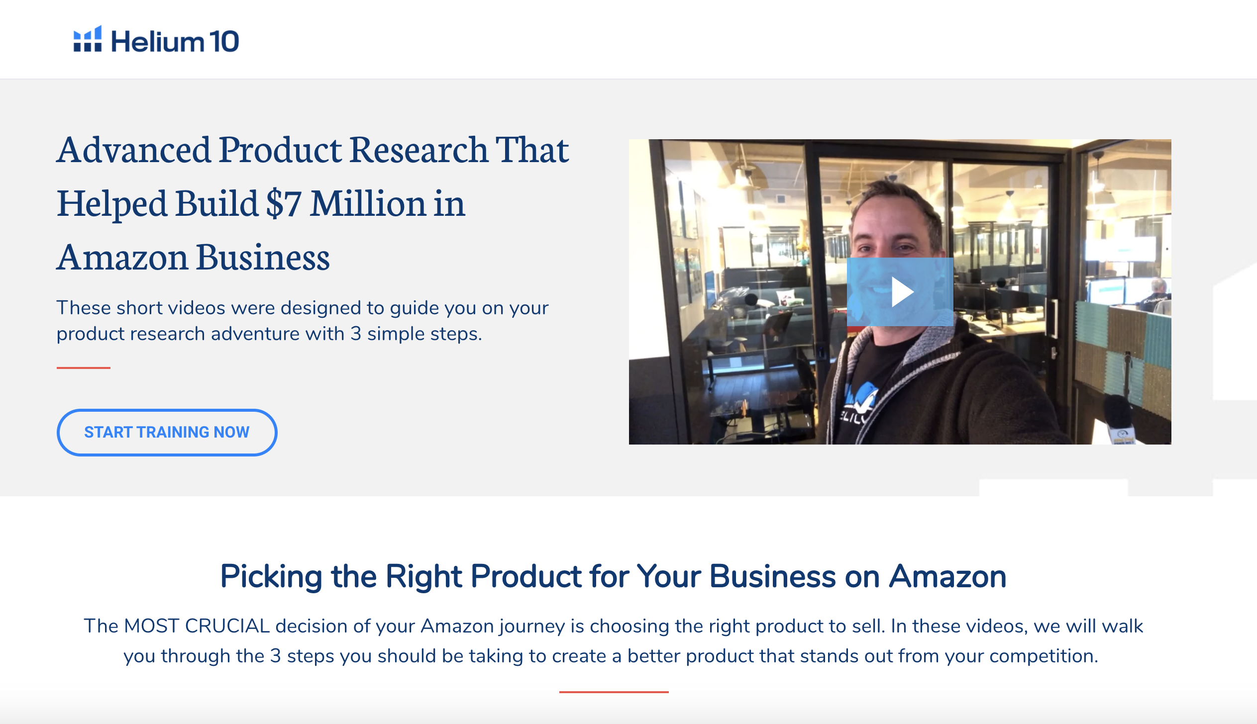 Product Research Training | Helium 10