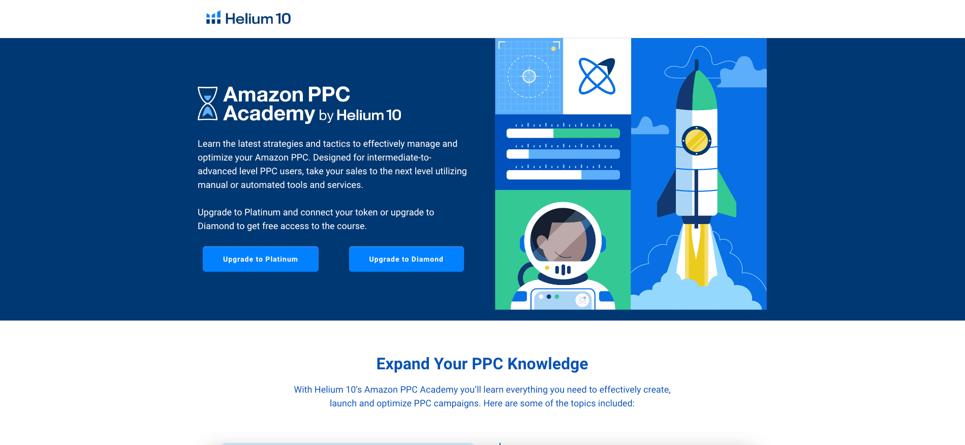 Amazon PPC Academy | Helium 10